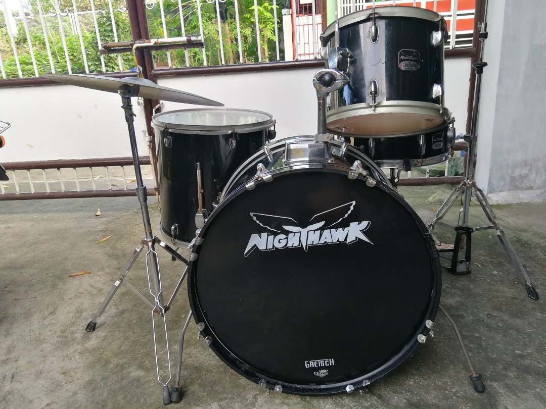 Gretsch Night hawk Drumset, Hobbies & Toys, Music & Media, Musical ...