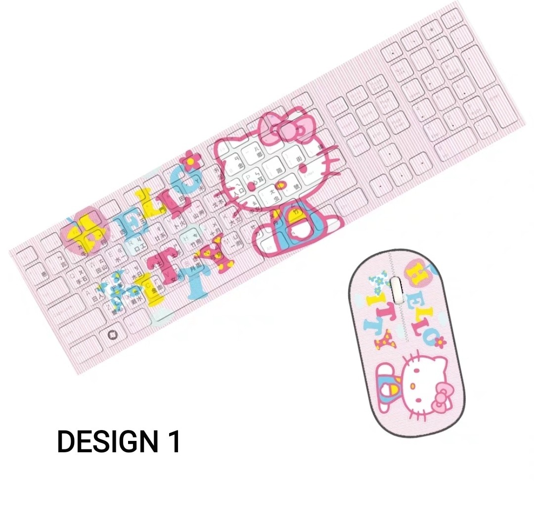 Hello Kitty Keyboard Set, Hobbies & Toys, Stationery & Craft ...