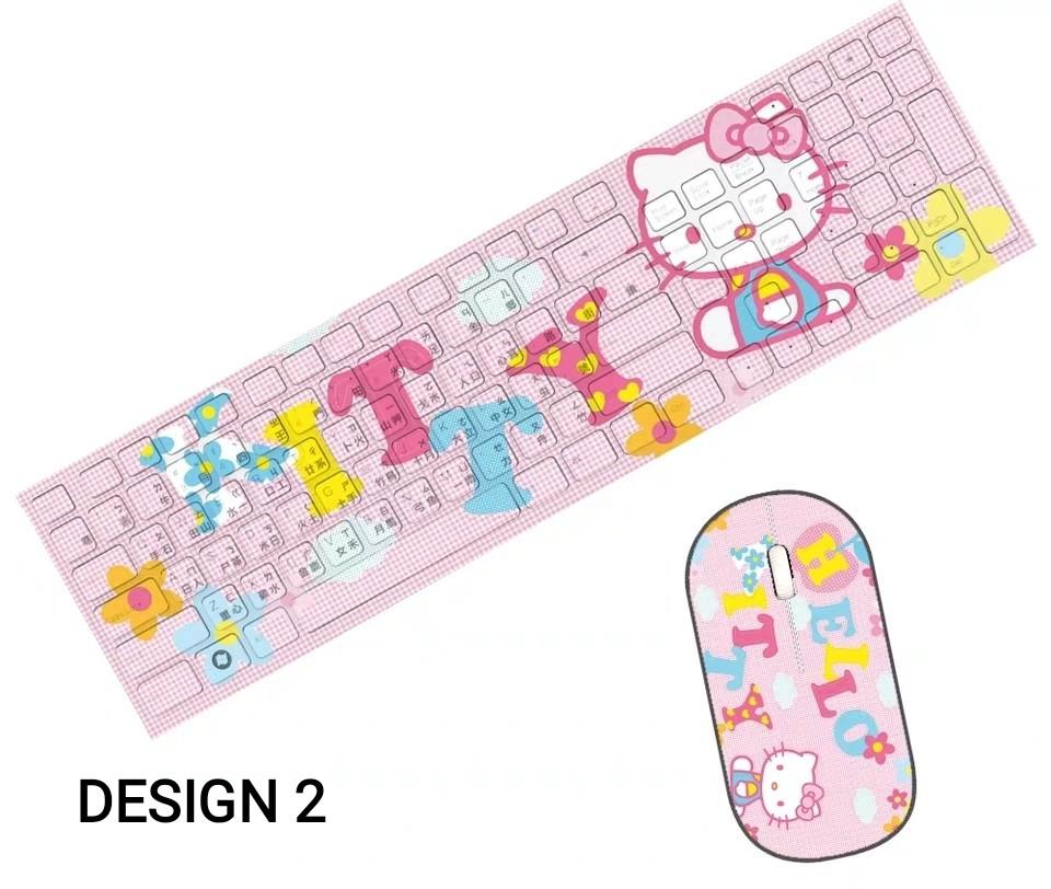 Hello Kitty Keyboard Set, Hobbies & Toys, Stationery & Craft ...