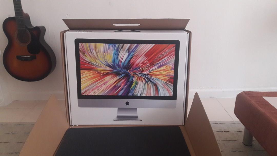 iMac 27 Inch Box, Computers & Tech, Desktops on Carousell