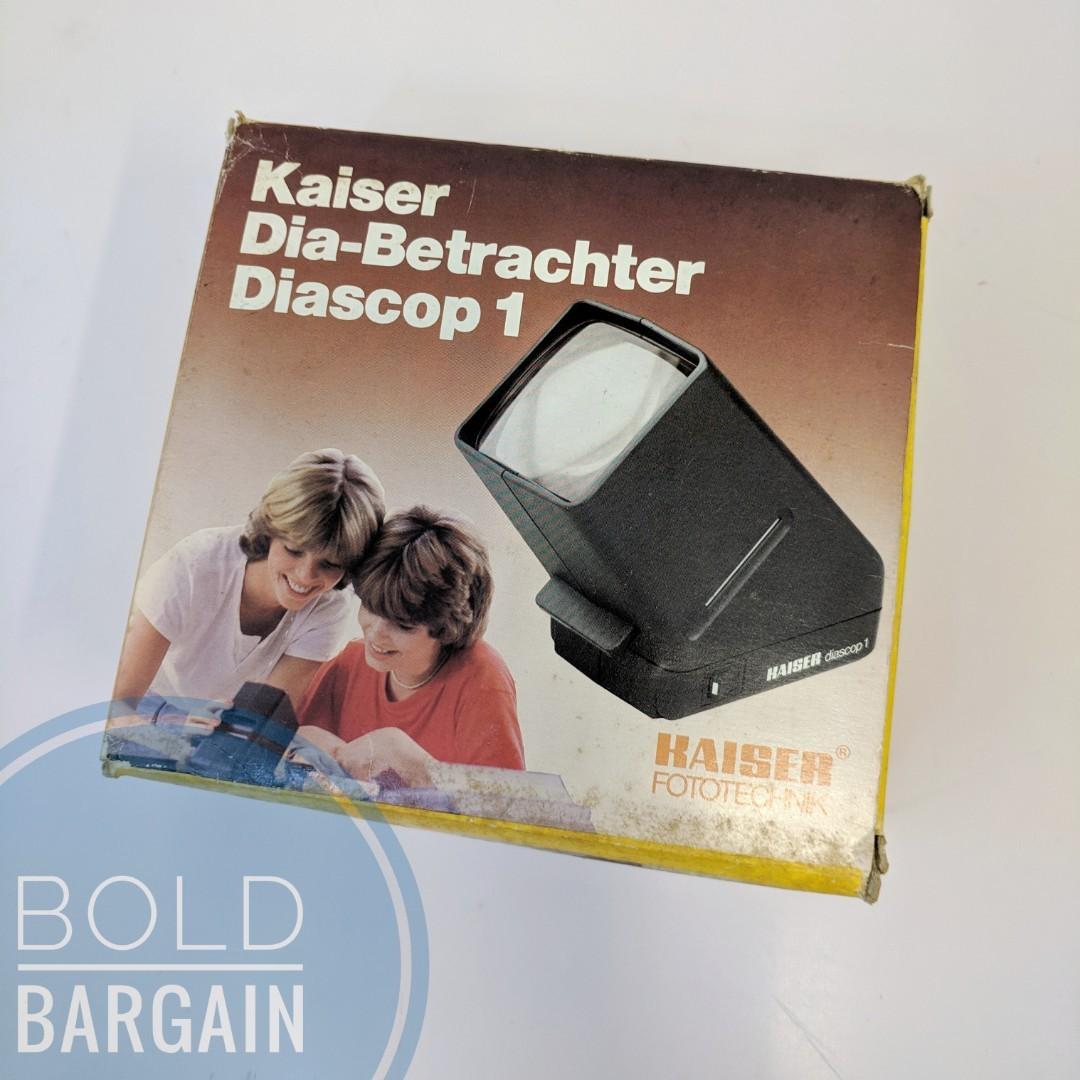 Kaiser Diascope 1 Slide Viewer for 5cm x 5cm slides and film strips ...