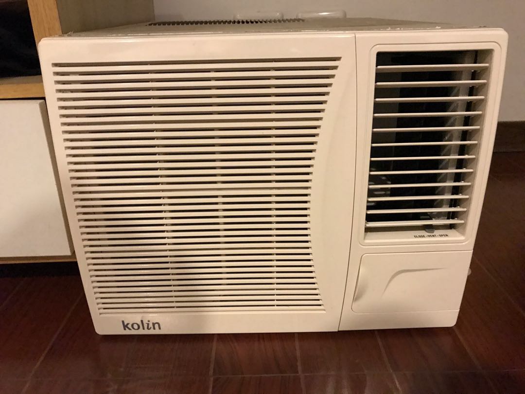 Kolin 0.6hp window type aircon, TV & Home Appliances, Air Conditioning ...