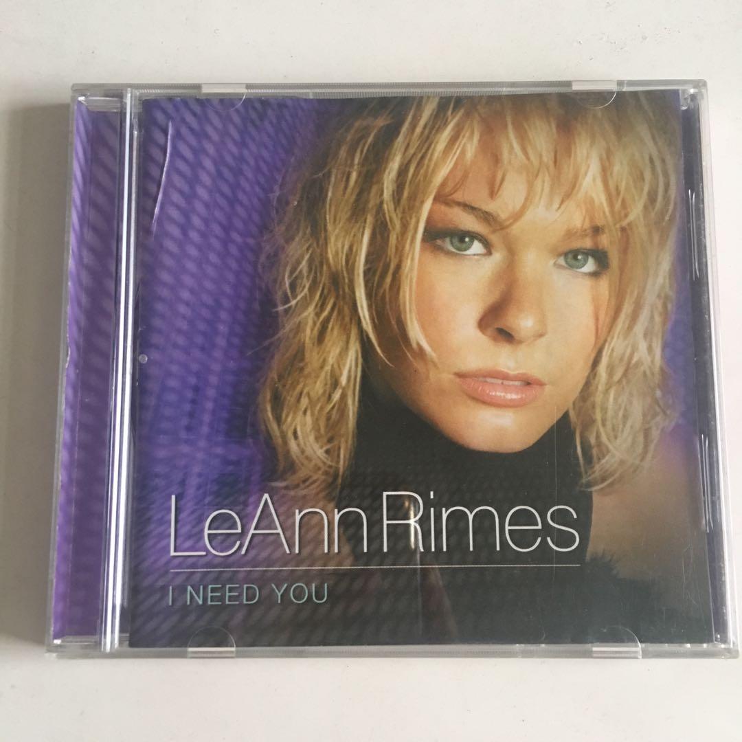 Music Cd Leann Rimes I Need You Winiphone11pro Hobbies And Toys Music And Media Cds And Dvds On