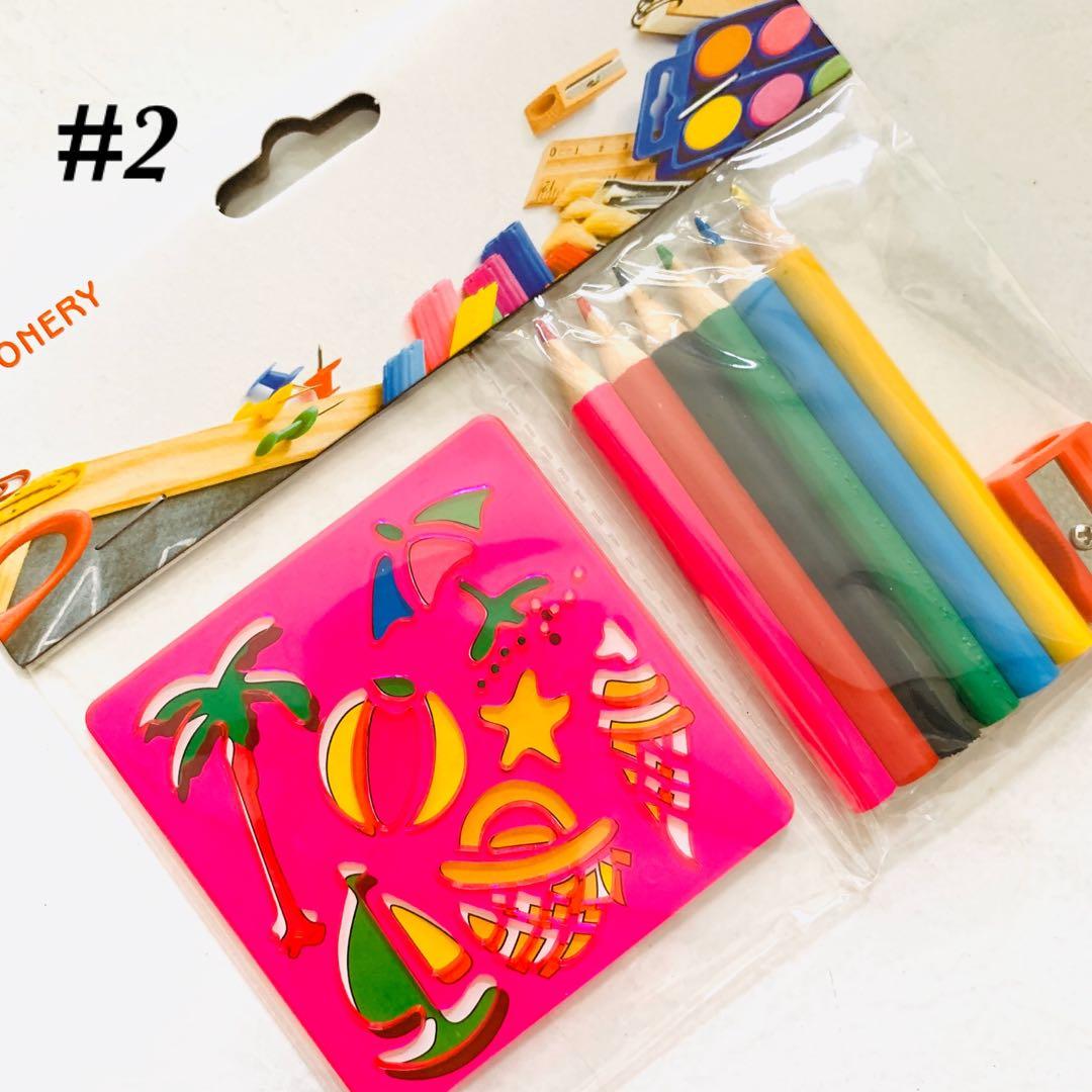 Mini Stencil Set, Hobbies & Toys, Stationery & Craft, Craft Supplies ...