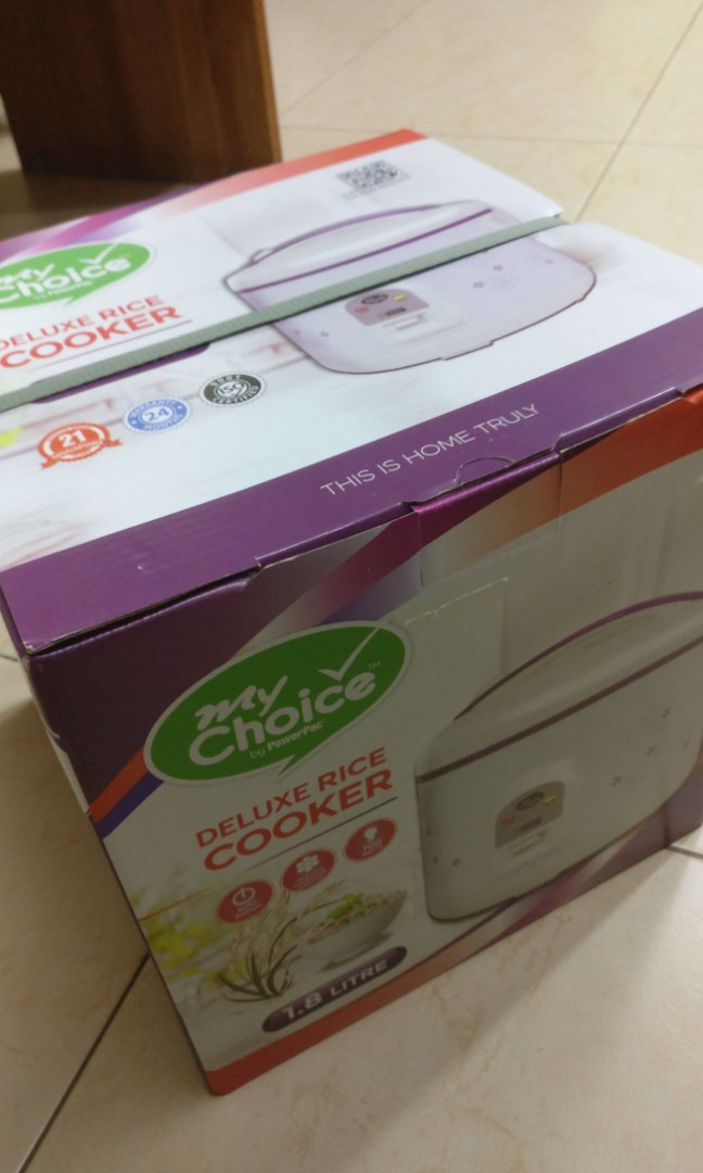 My Choice 1.8L Deluxe Rice Cooker, TV & Home Appliances, Kitchen ...