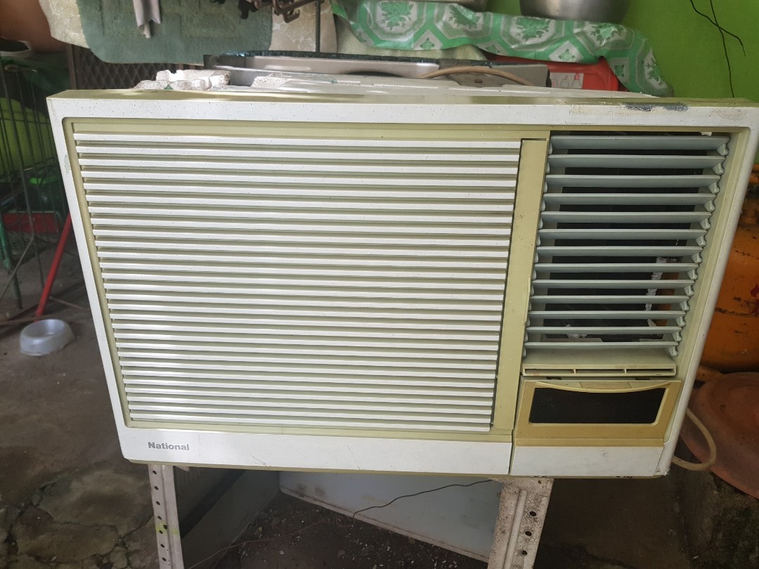 National 1 hp aircon, TV & Home Appliances, Air Conditioning and ...