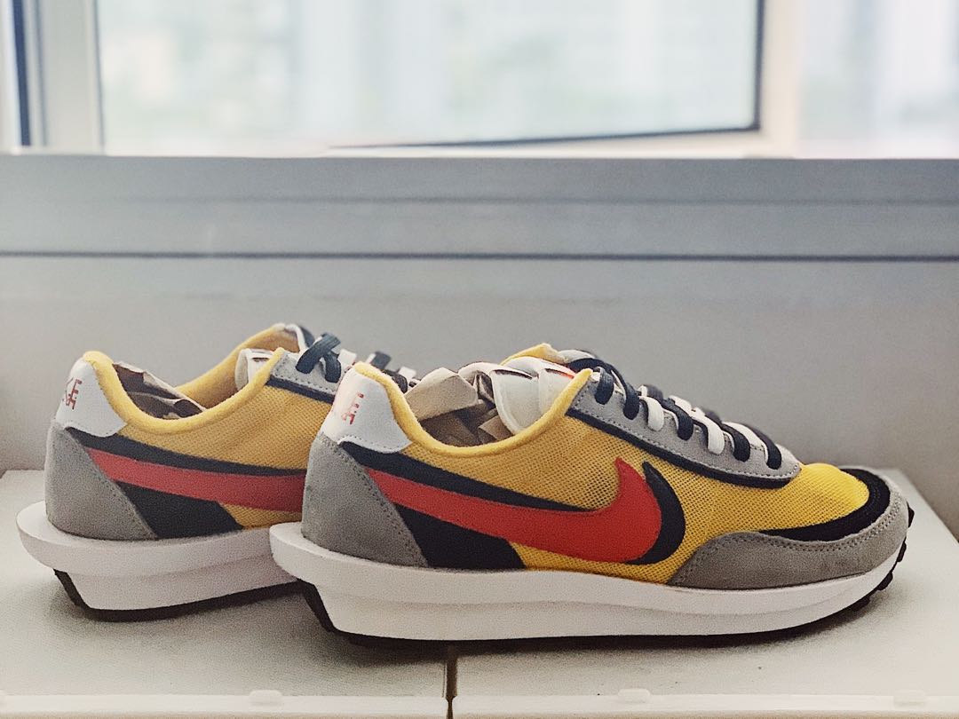 Nike x Sacai Waffle, Men's Fashion, Footwear, Sneakers on Carousell