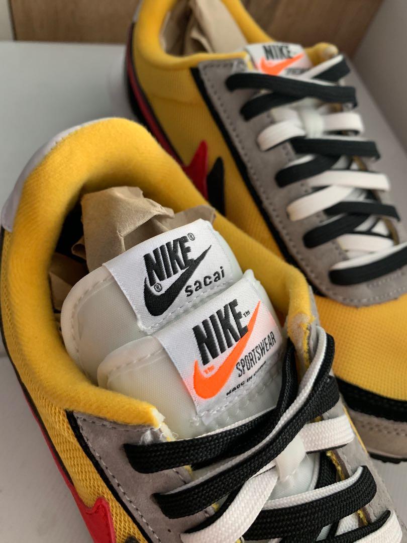Nike x Sacai Waffle, Men's Fashion, Footwear, Sneakers on Carousell