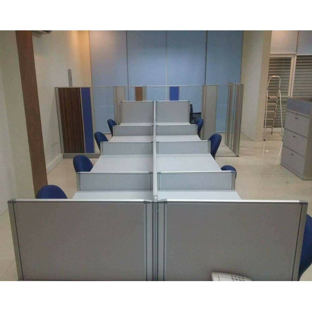 Office PARTITION ( Cubicle ), Furniture & Home Living, Office Furniture ...