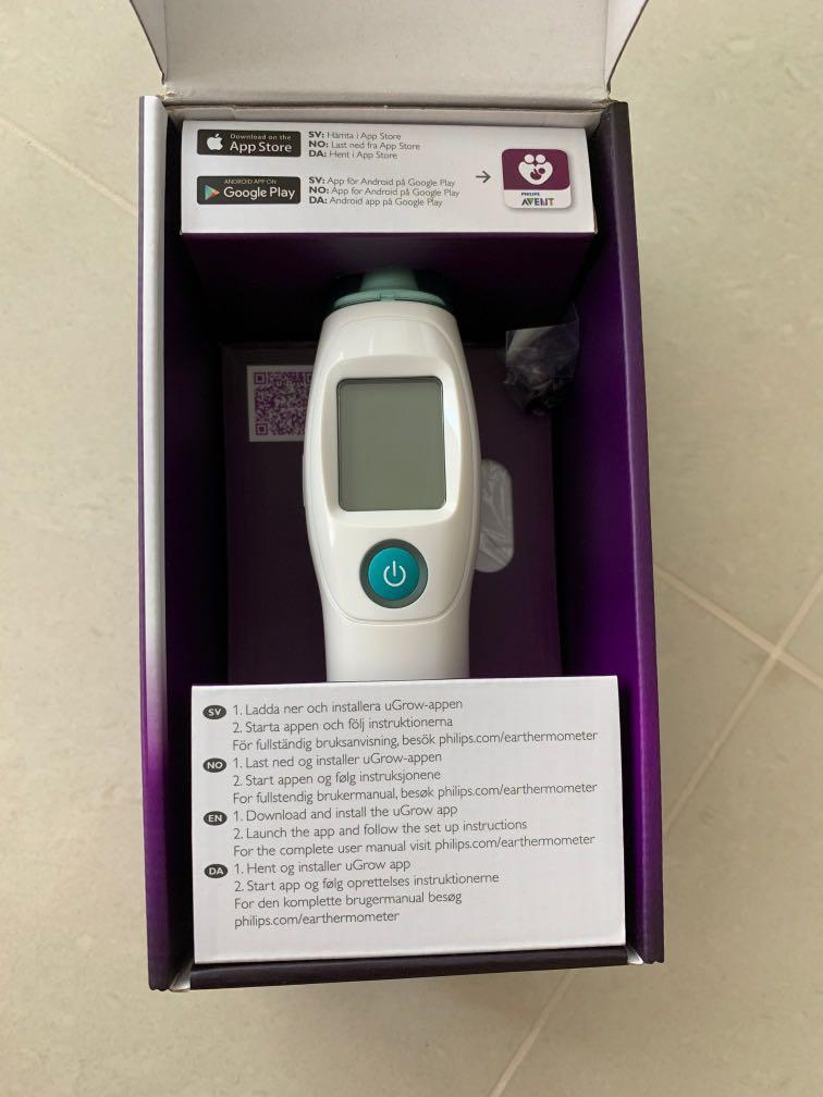 Philips Avent Smart Ear Thermometer, Babies & Kids, Infant Playtime on ...