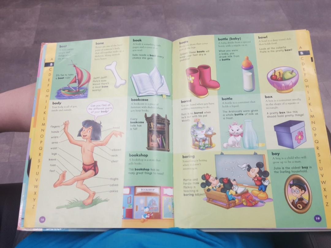 Pictorial Disney Dictionary, Hobbies & Toys, Books & Magazines ...
