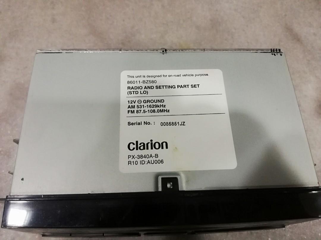 Radio & Casing model Axia Auto G (2019), Auto Accessories on Carousell