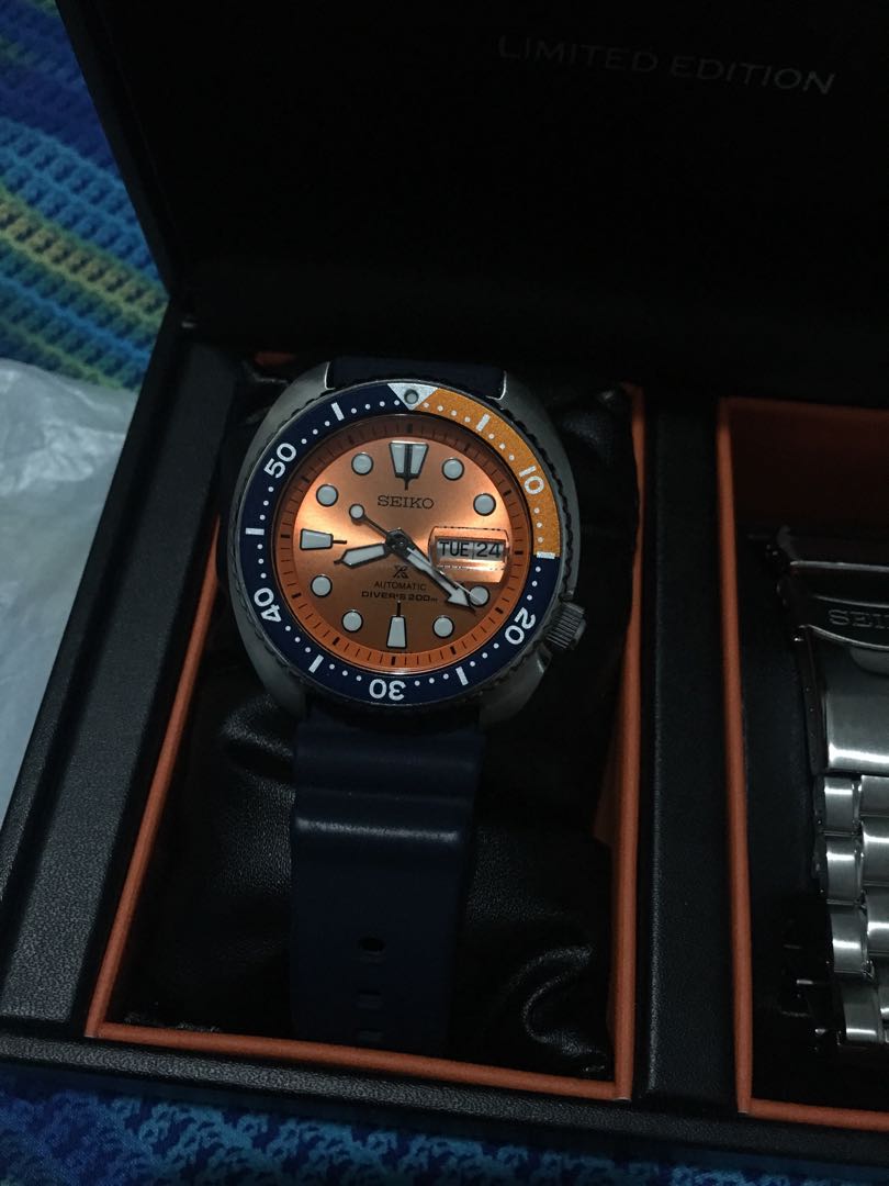 Seiko Turtle Limited Edition Nemo, Men's Fashion, Watches & Accessories ...