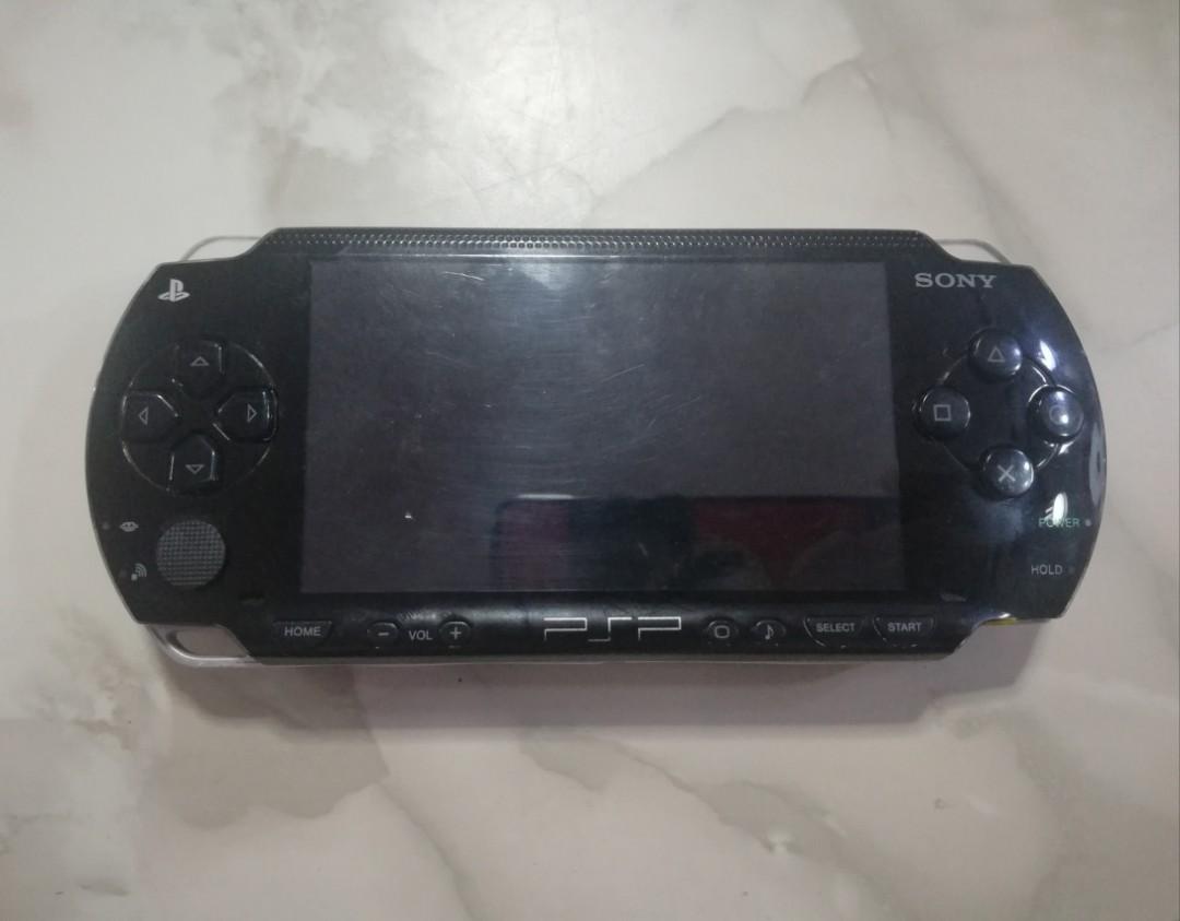 Sony PlayStation Portable Fat Black 8GB 5.50 Gen-D (Full), Video Gaming ...