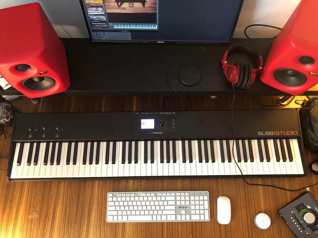 Studio Logic SL88|Studio Midi Controller 88 keys fully hammered ...