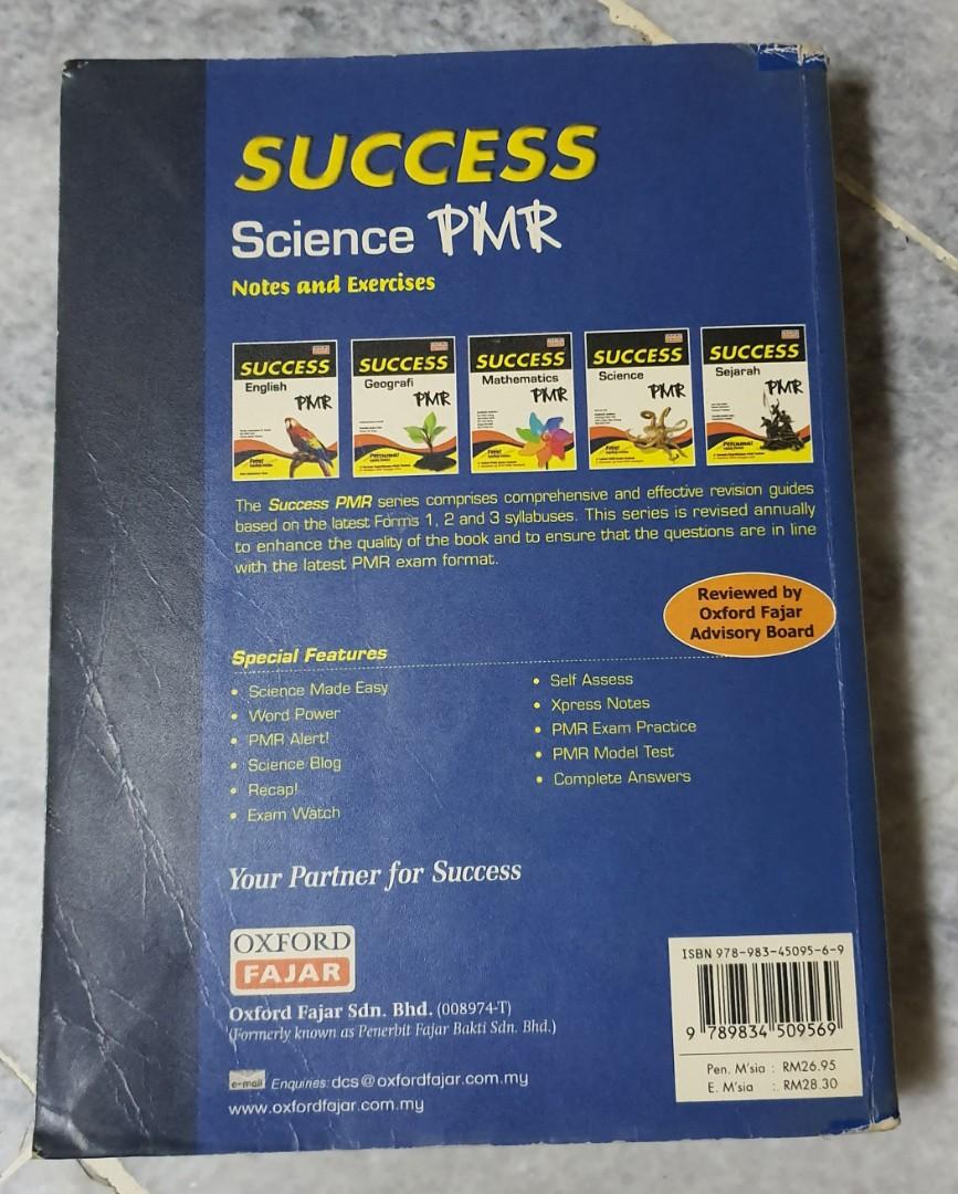 Success Science PMR, Hobbies & Toys, Books & Magazines, Textbooks on ...