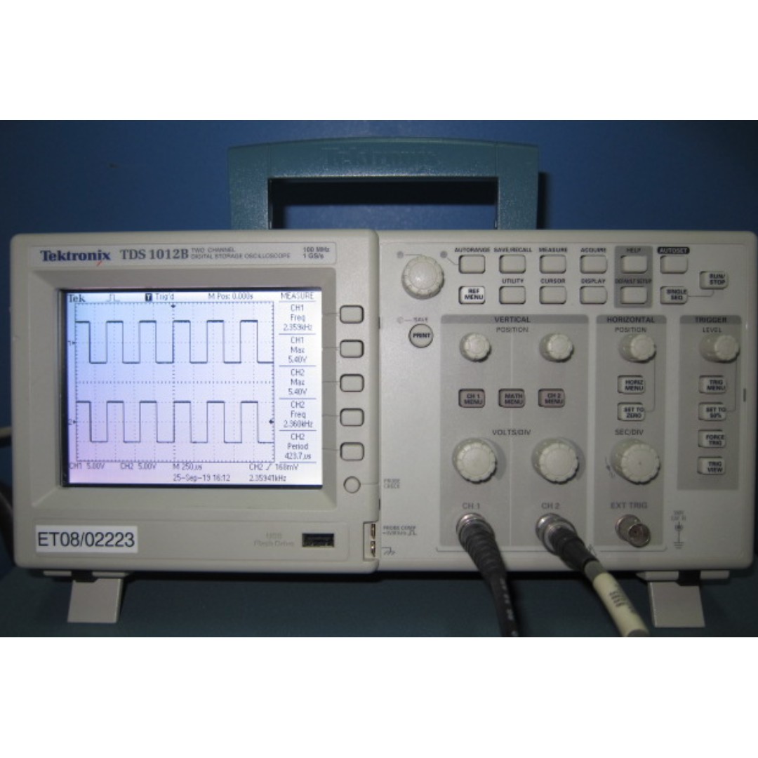 Tektronix TDS1012B or Tektronix TDS224 or Tektronix TDS220 100MHz 1GS/s ...
