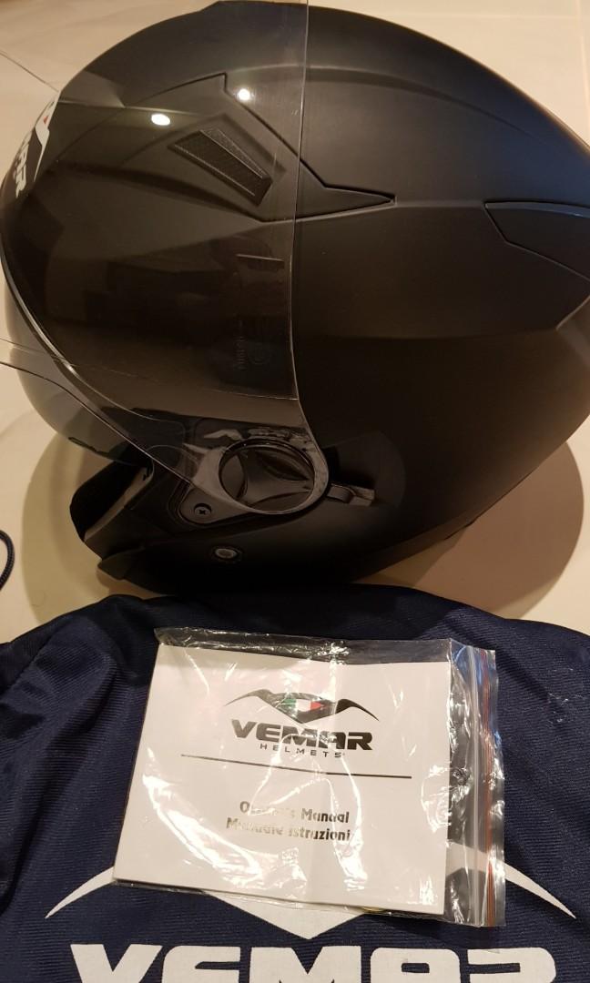 Vemar Helmet, Motorcycles, Motorcycle Apparel on Carousell