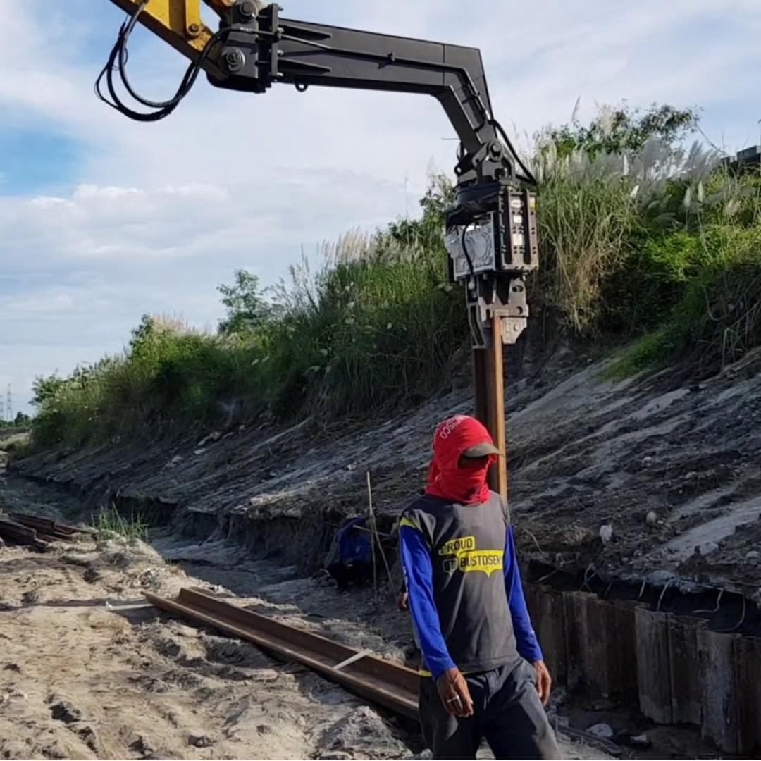 Vibro file Sheet Hammer Brand New with Free Dilivery and Installation ...