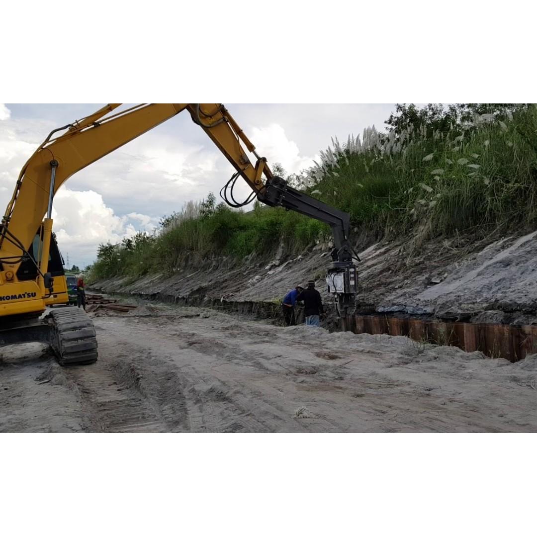 Vibro file Sheet Hammer Brand New with Free Dilivery and Installation ...