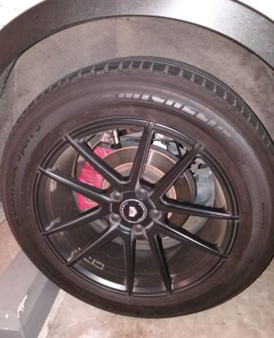 Vossen Replica 18" Rims / Wheels (No Kerb Rash) with 235/55/18 Michelin ...