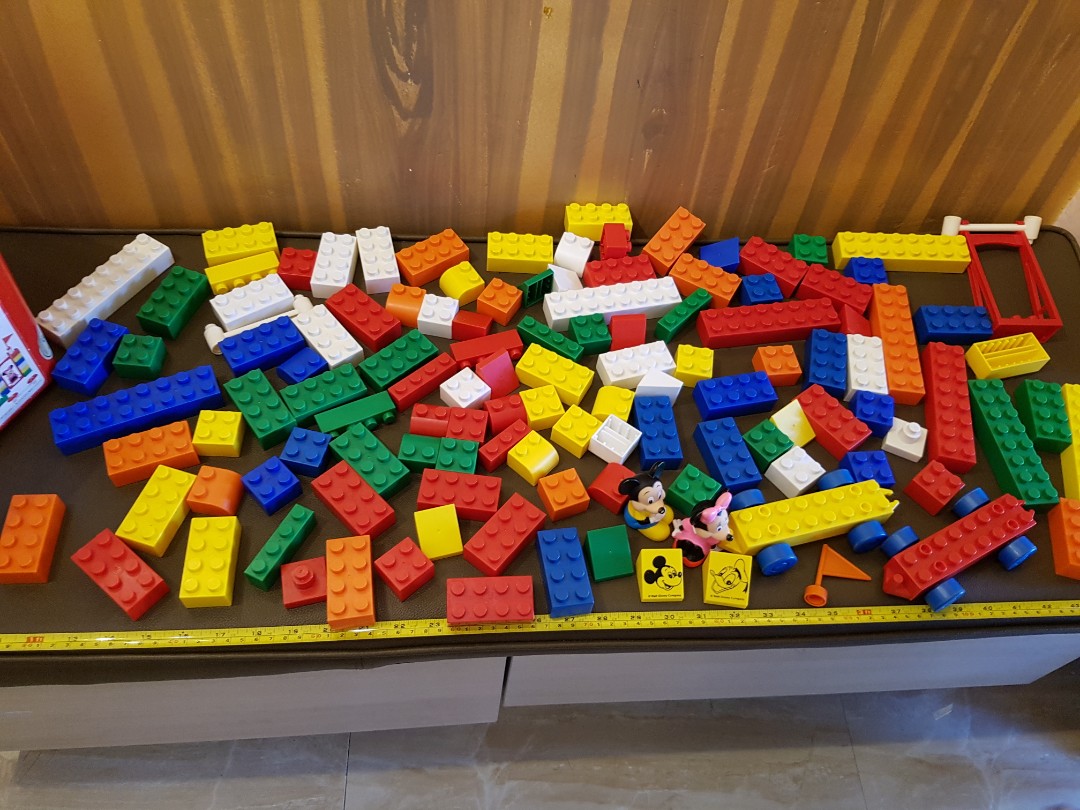 Walt Disney Blocks Lego-Like, Babies & Kids, Infant Playtime on Carousell