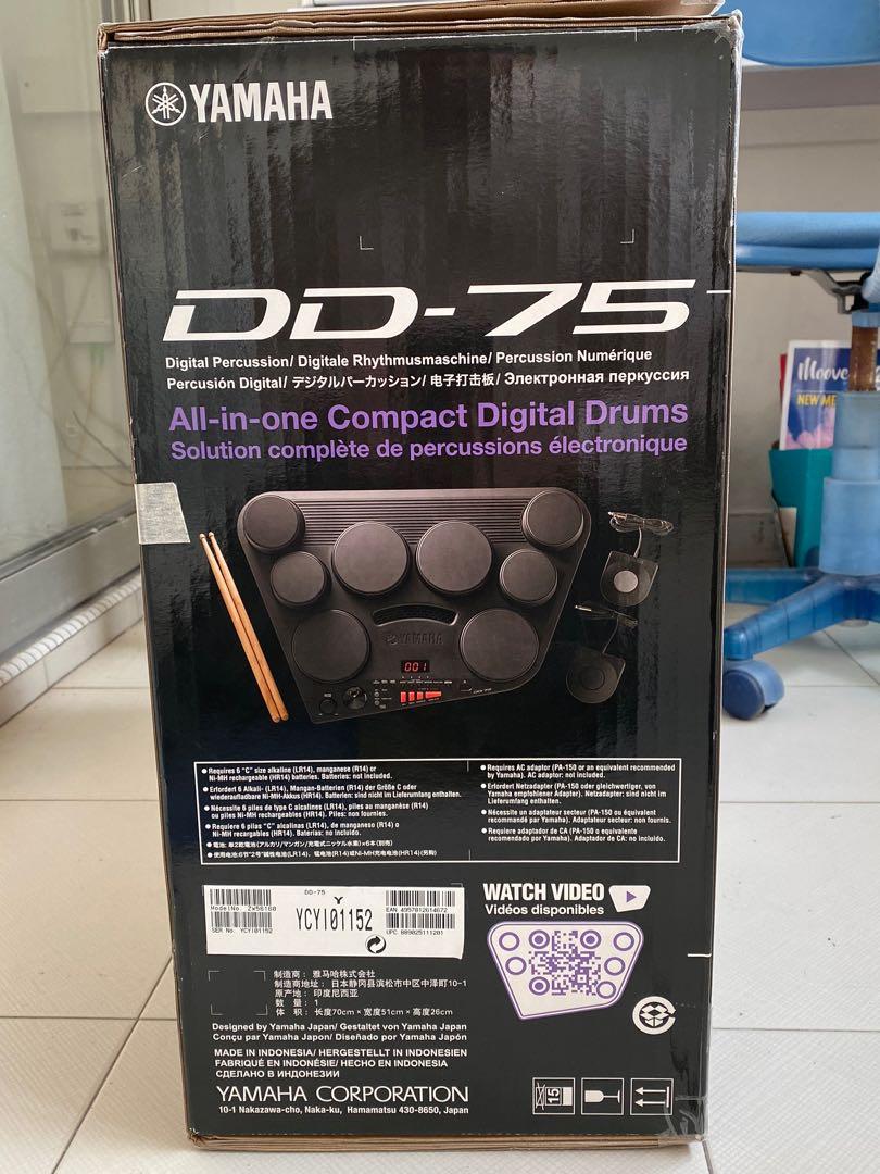 Yamaha DD-75 Electronic Drum Kit, Hobbies & Toys, Music & Media ...
