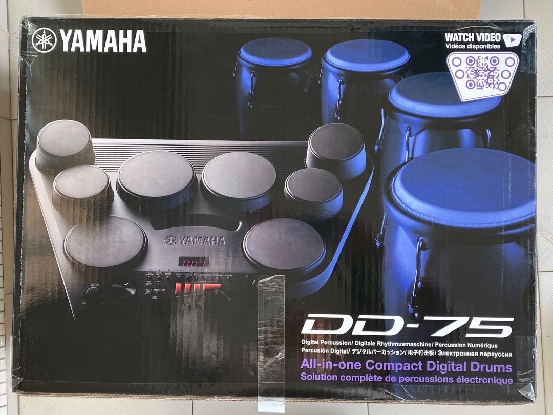Yamaha DD-75 Electronic Drum Kit, Hobbies & Toys, Music & Media ...