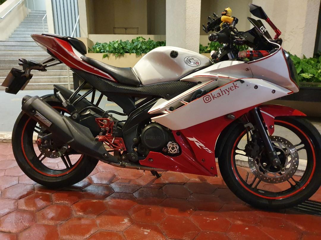 Yamaha R15 V2, Motorcycles, Motorcycles for Sale, Class 2B on Carousell