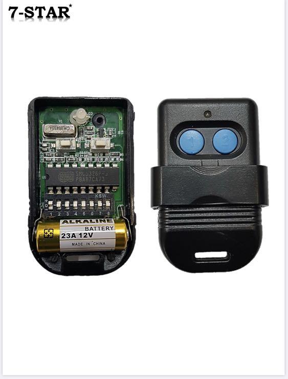 433MHz Autogate Key Remote with Batteries included - 8 Key Auto Gate ...