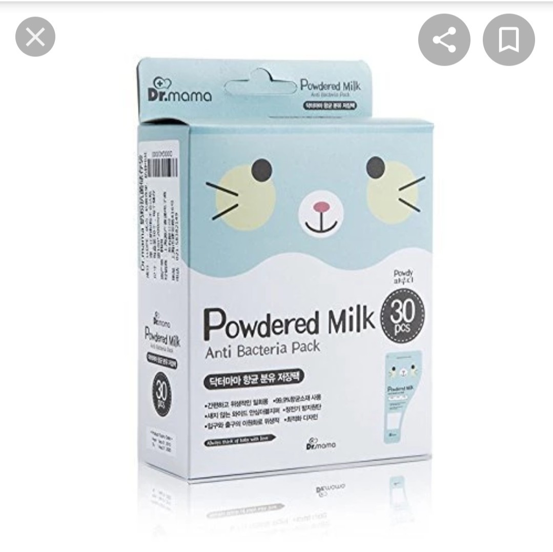 Anti-Bacteria Milk Powder Pack, Babies & Kids, Nursing & Feeding ...