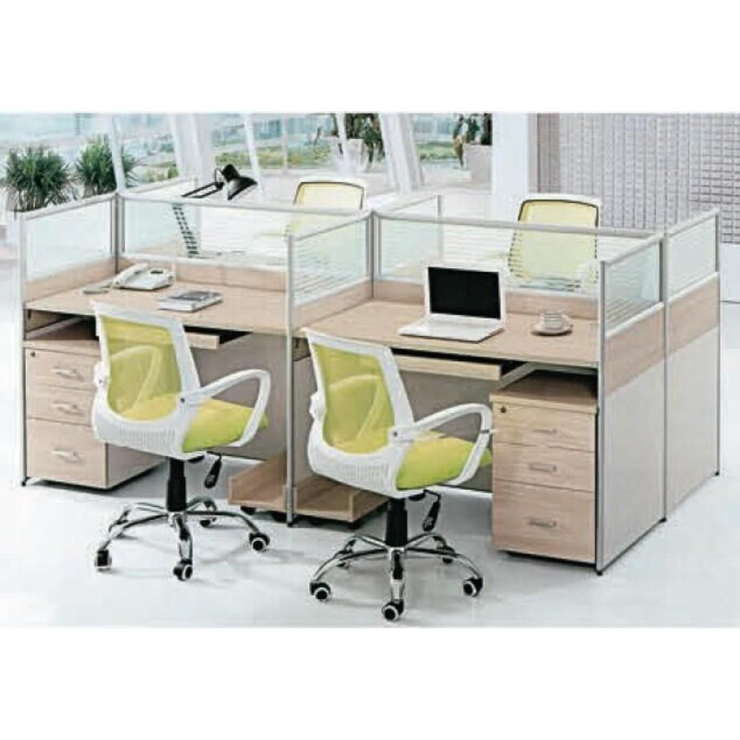 B42 Executive Workstation,with high partion,with/without pedestal ...