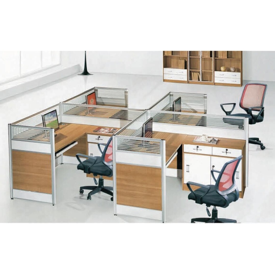 B43 Executive Workstation,with high partion,with/without pedestal ...