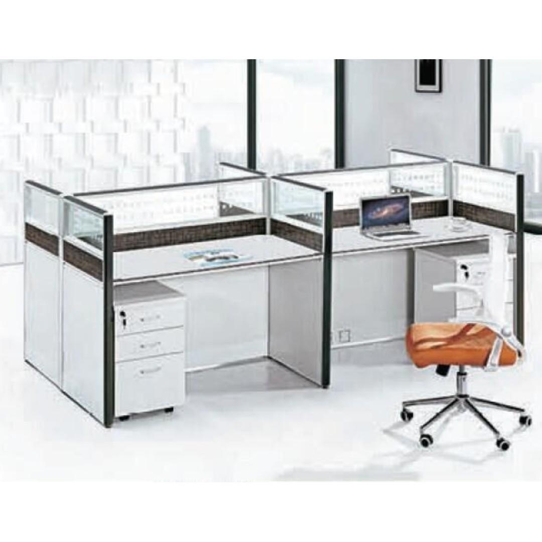 B43 Executive Workstation,with high partion,with/without pedestal ...