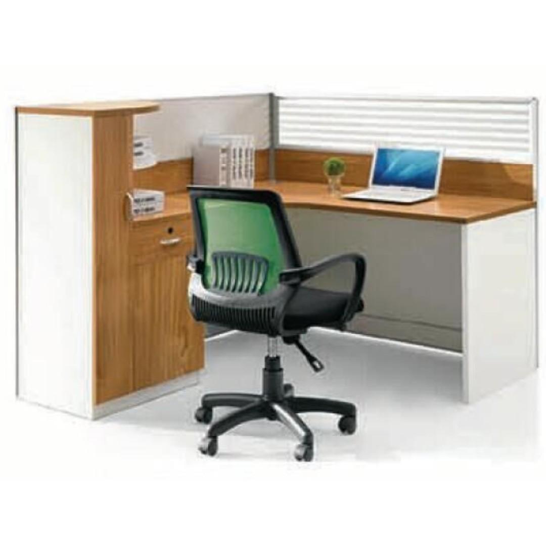 B46 03~05 Executive Workstation,with high partion,with/without pedestal ...