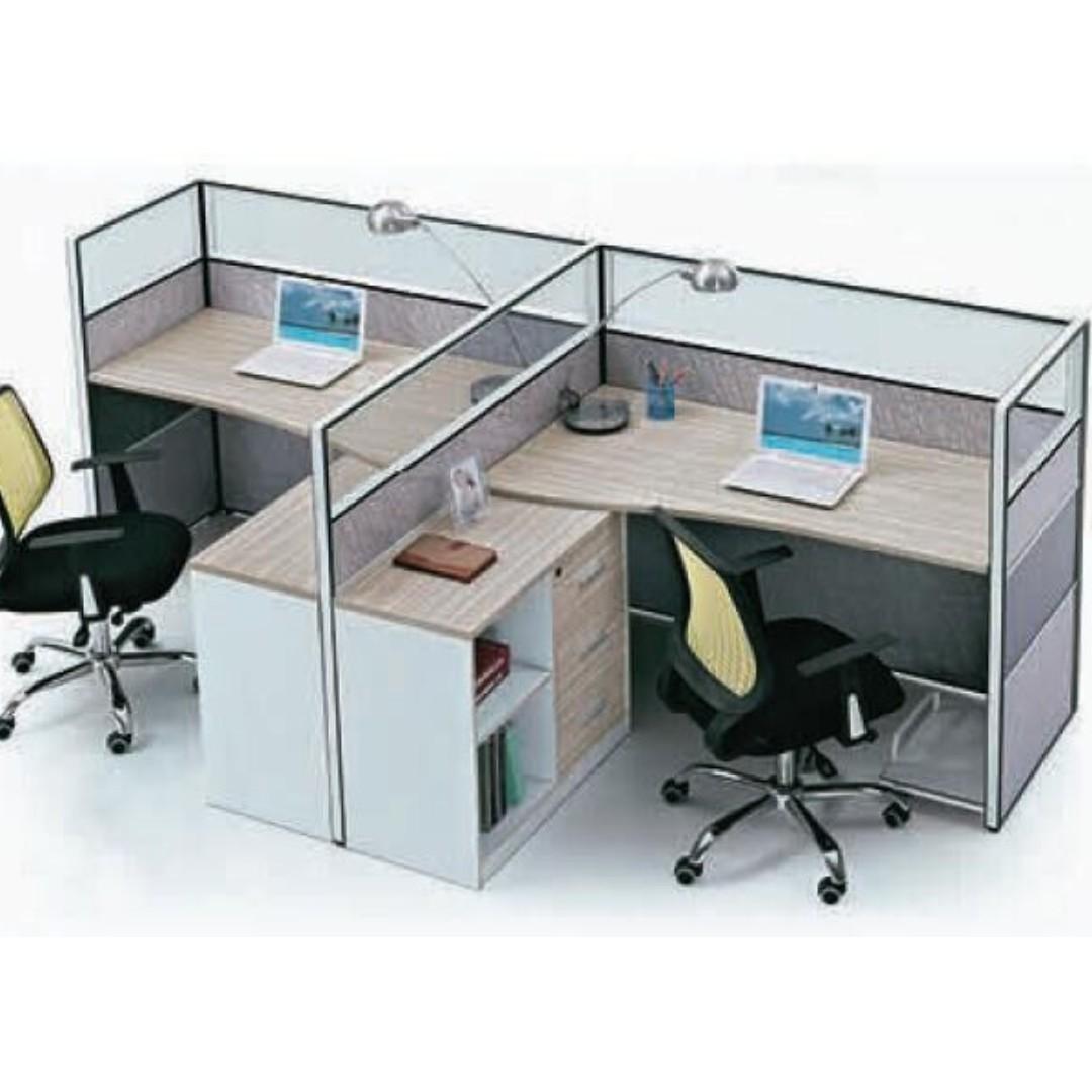B49 Executive Workstation,with high partion,with/without pedestal ...
