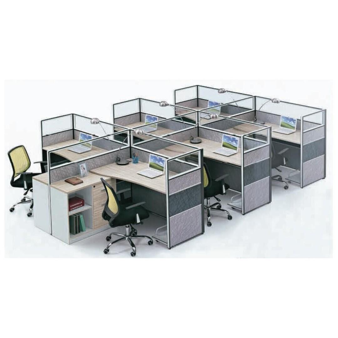 B49 Executive Workstation,with high partion,with/without pedestal ...