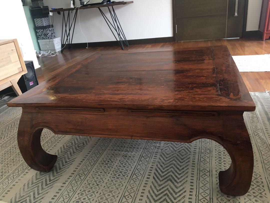 Balinese style Wood Coffee Table, Furniture & Home Living, Furniture ...