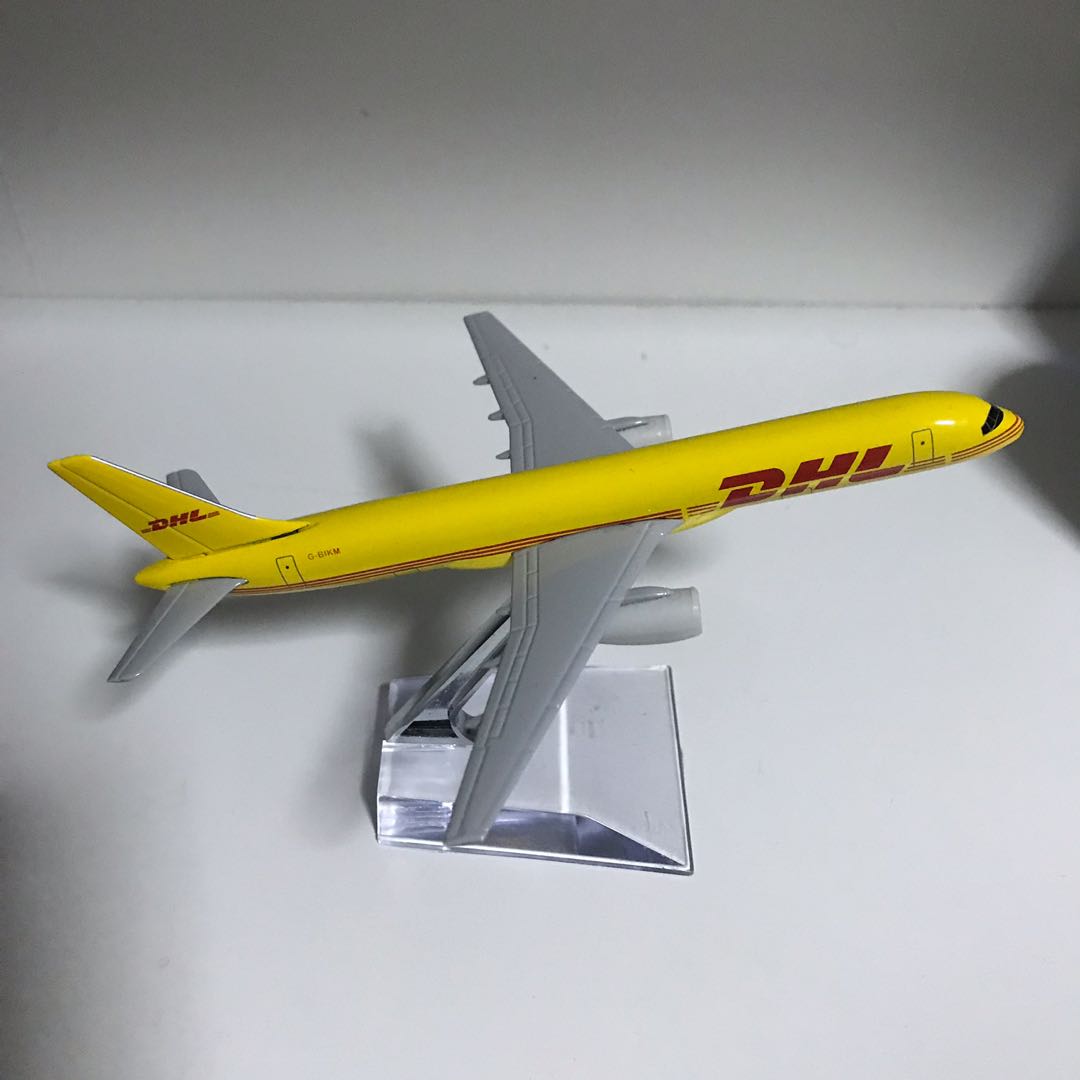 DHL Airplane, Hobbies & Toys, Toys & Games on Carousell