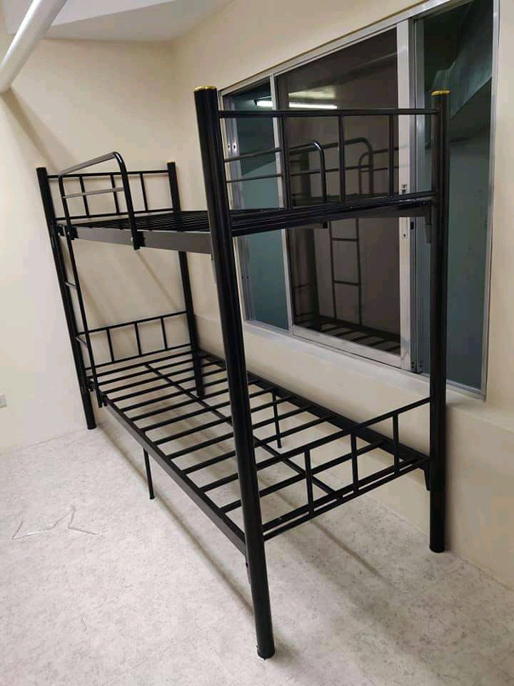 Double deck single with foam 4inch ordinary, Furniture & Home Living ...