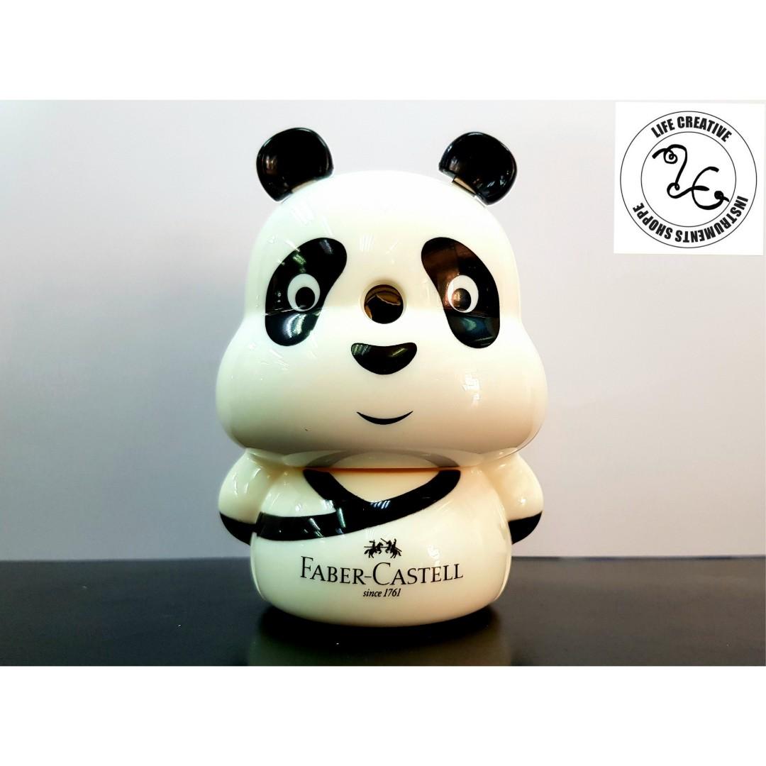 FABER CASTELL Panda/Bear Pencil Sharpener, Hobbies & Toys, Stationery ...