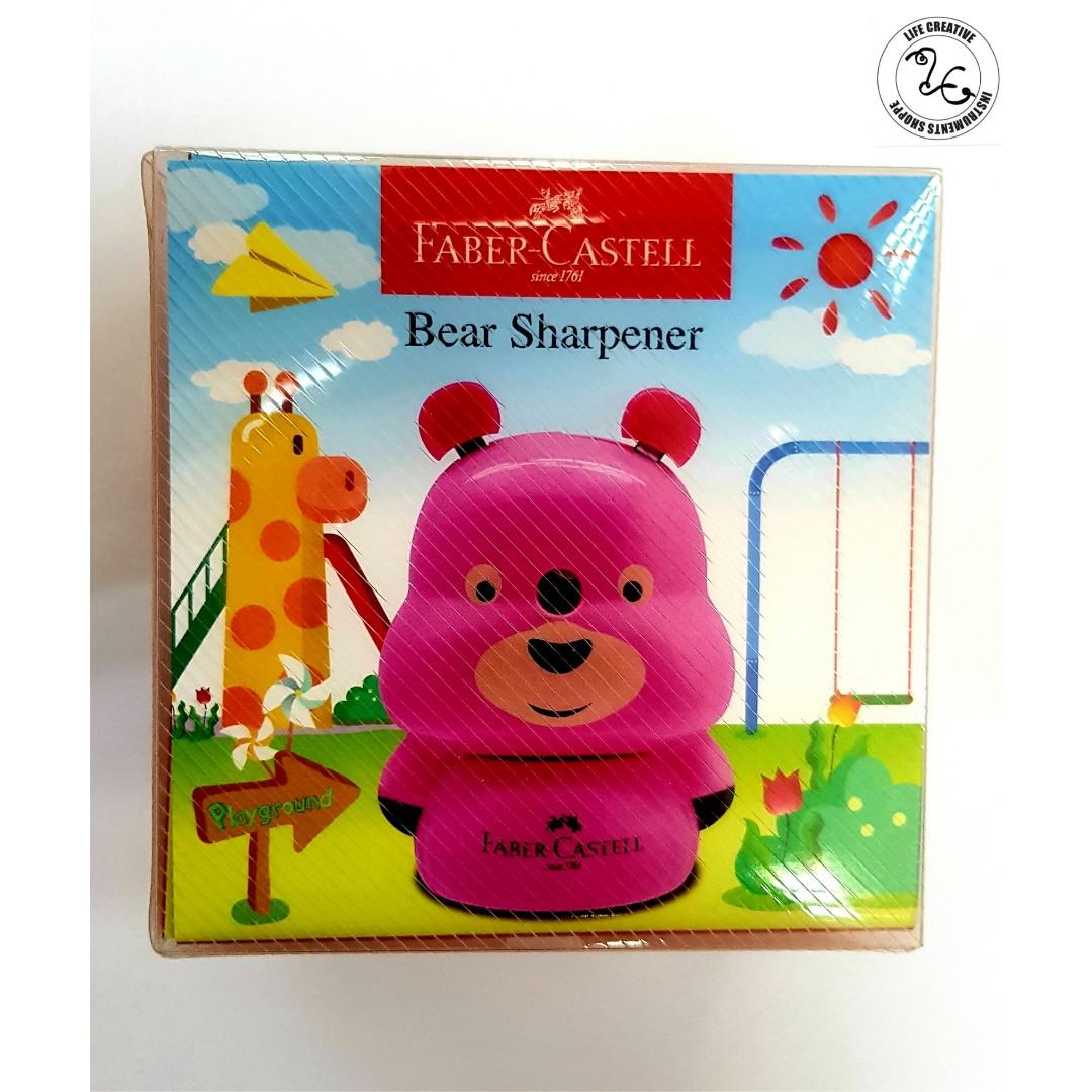 FABER CASTELL Panda/Bear Pencil Sharpener, Hobbies & Toys, Stationery & Craft, Stationery ...