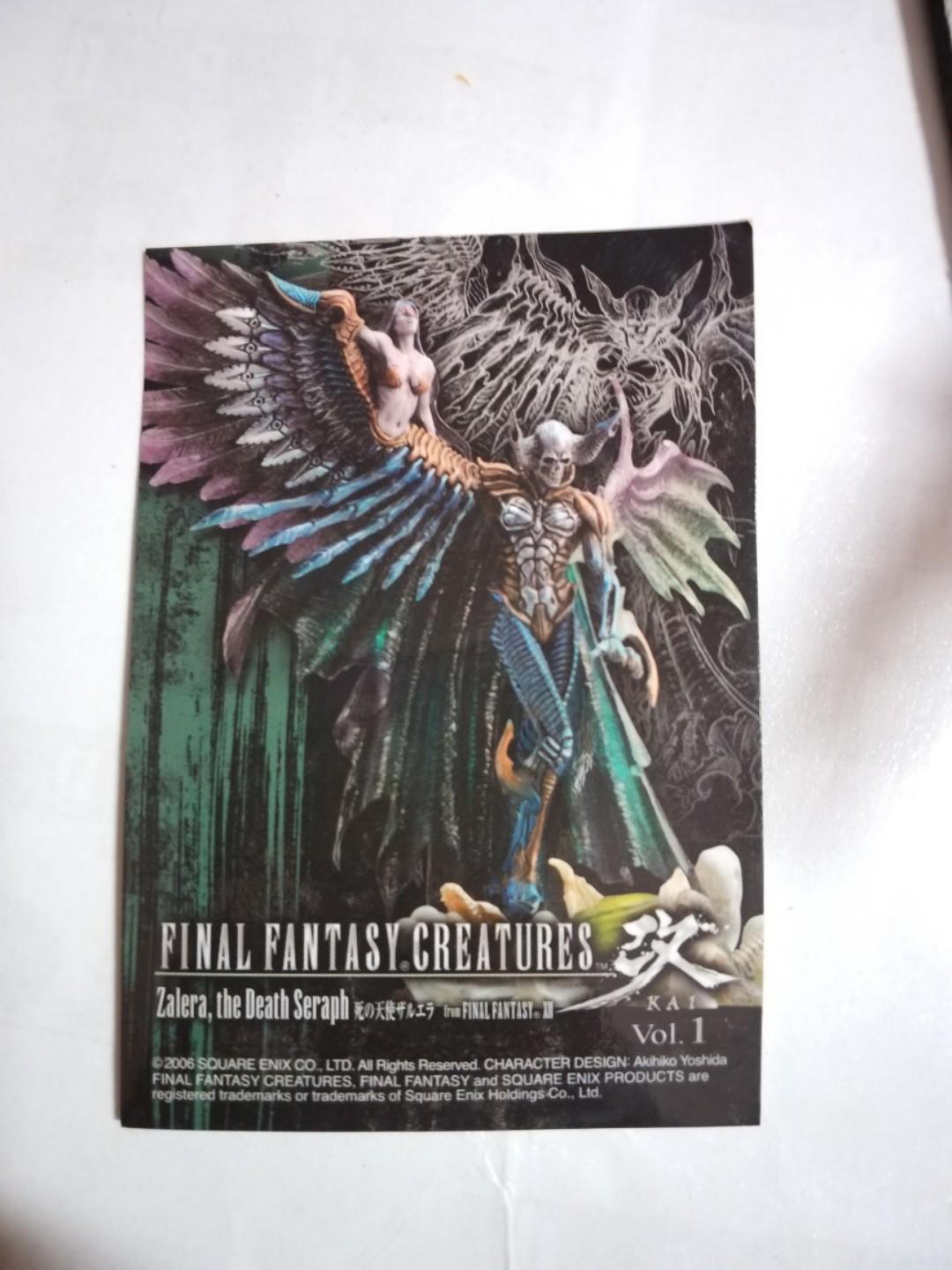 Final Fantasy Creatures Kai Vol 1 Zalera, Hobbies & Toys, Toys & Games ...