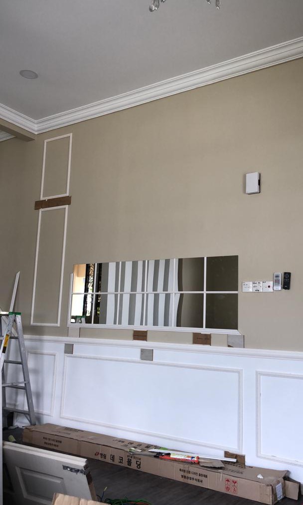 IKEA Mirror & Wainscoting, Furniture & Home Living, Home Decor, Mirrors ...