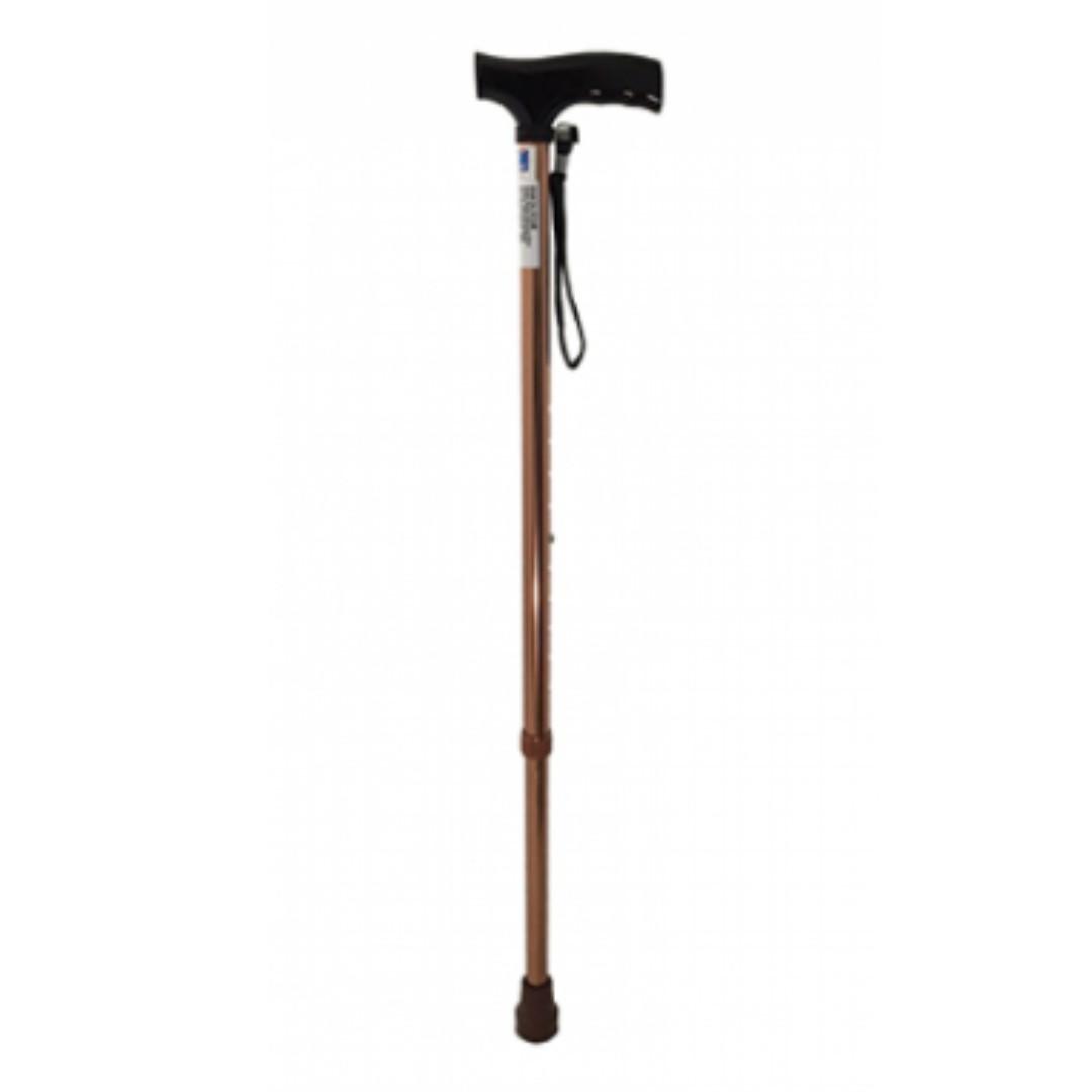 WALKING AIDS - LIFELINE Aluminium Wooden Handle Walking Stick, Health ...
