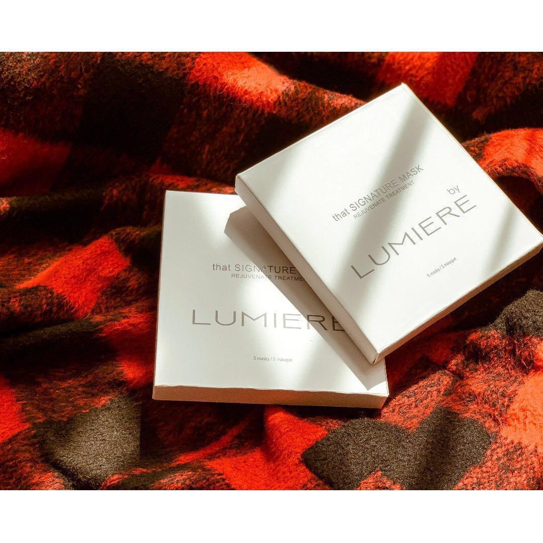 Lumiere Signature Mask, Beauty & Personal Care, Face, Face Care on ...