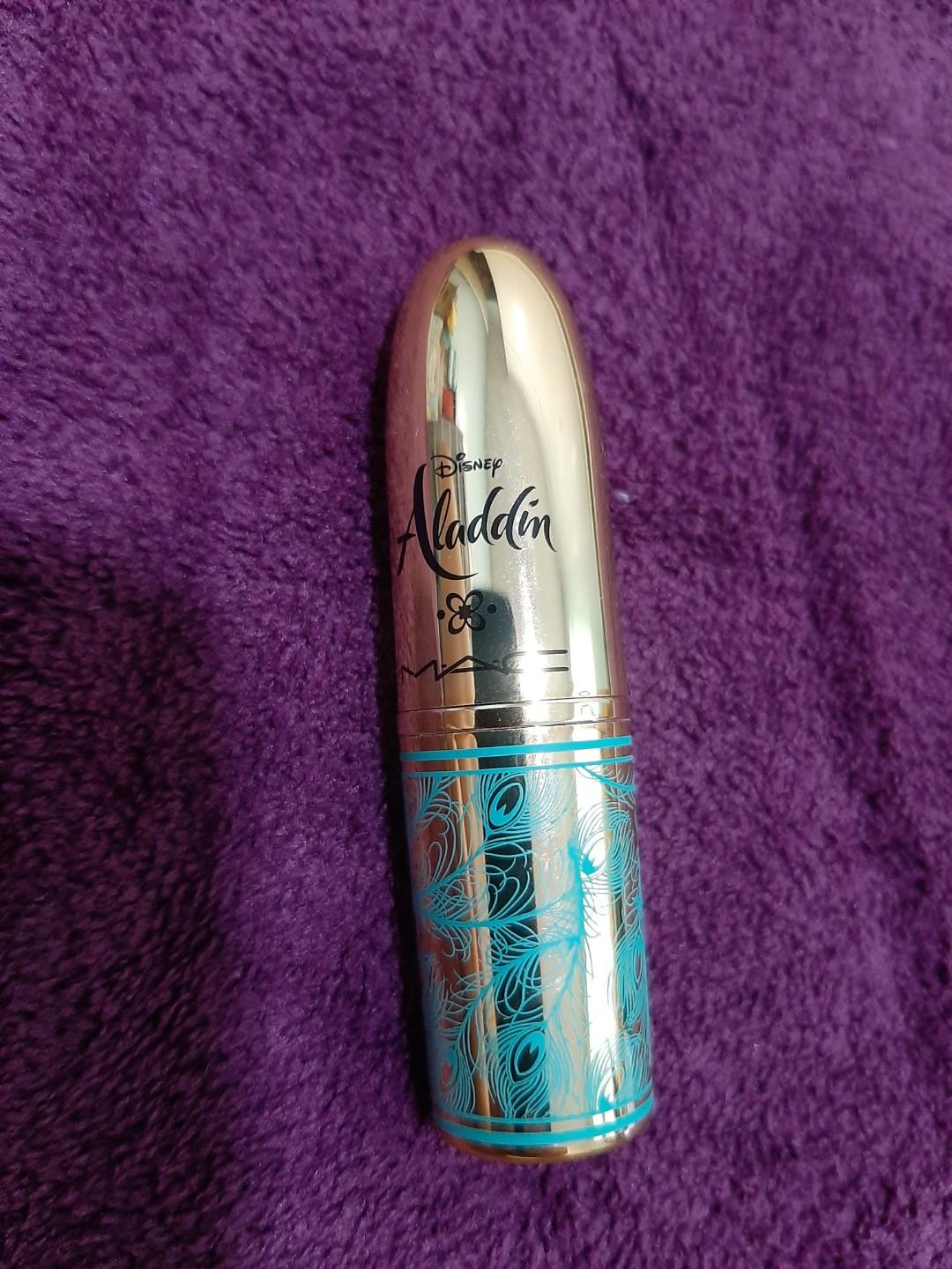 Mac Lipstick Disney Aladdin Collection Rajah, Beauty & Personal Care ...