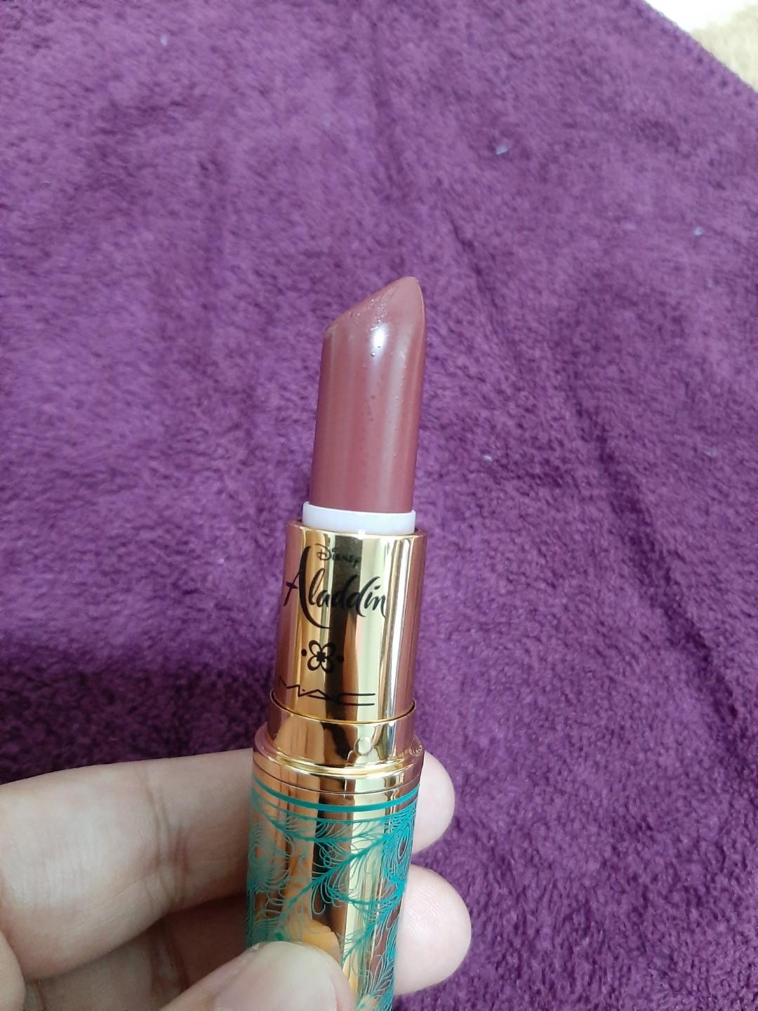 Mac Lipstick Disney Aladdin Collection Rajah, Beauty & Personal Care ...