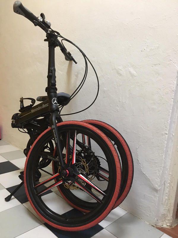 Mercedes Benz S600 Series Foldable Bike, Sports Equipment, Bicycles & Parts, Bicycles on Carousell