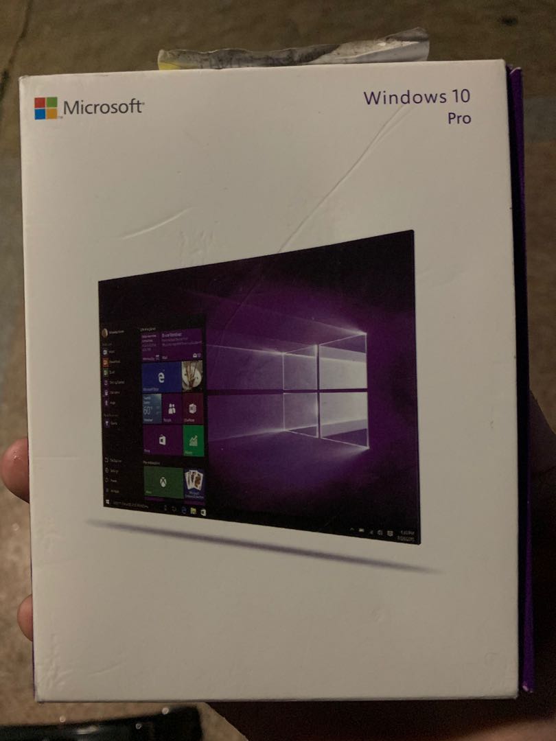 Microsoft Windows 10 Pro retail, Computers & Tech, Parts & Accessories ...